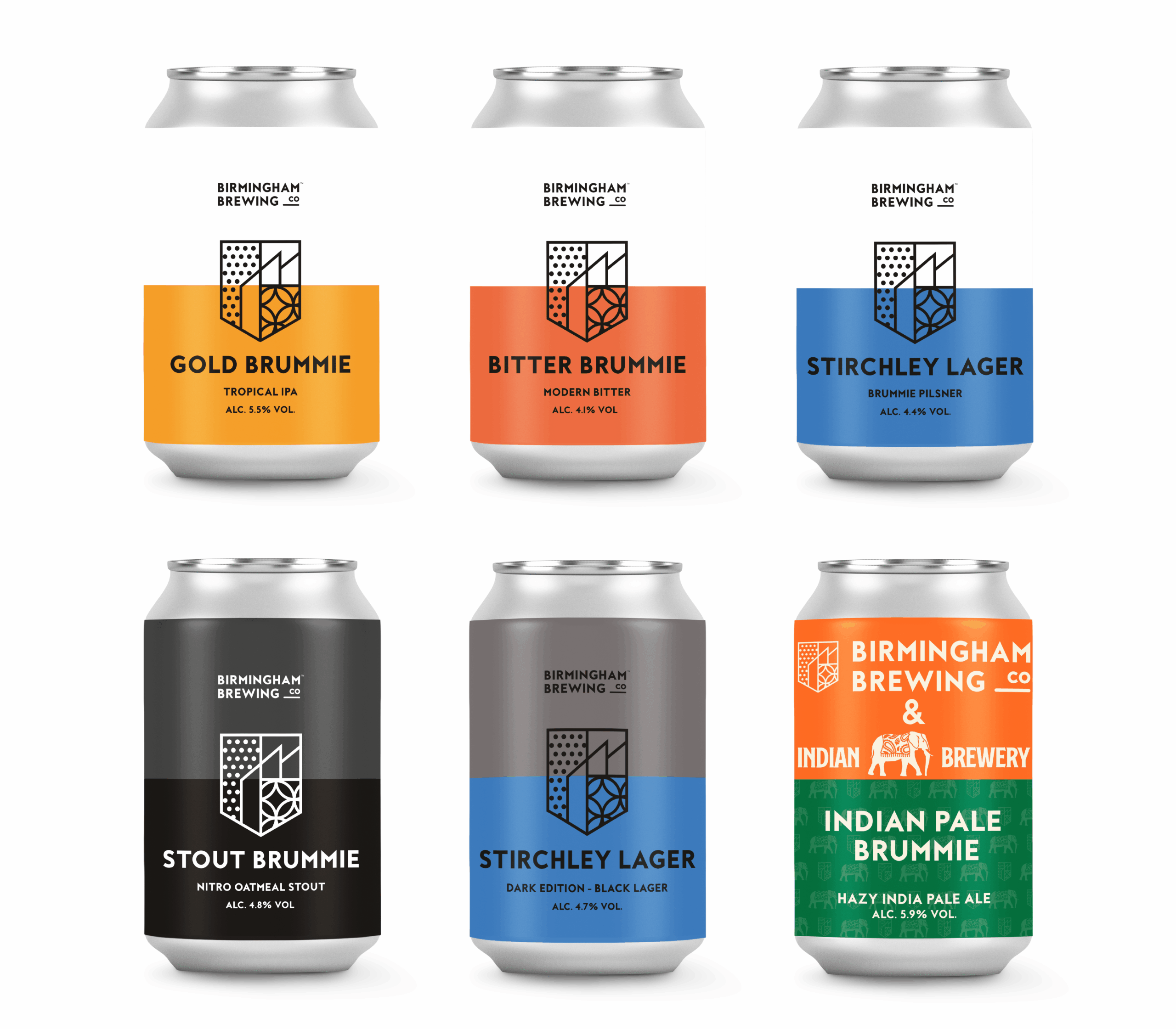 ALL THE BRUMMIES - 12 Pack - Birmingham Brewing Company